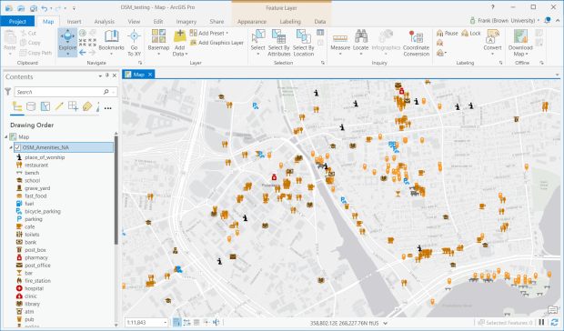 OpenStreetMap Data with ArcGIS Pro and QGIS | At These Coordinates