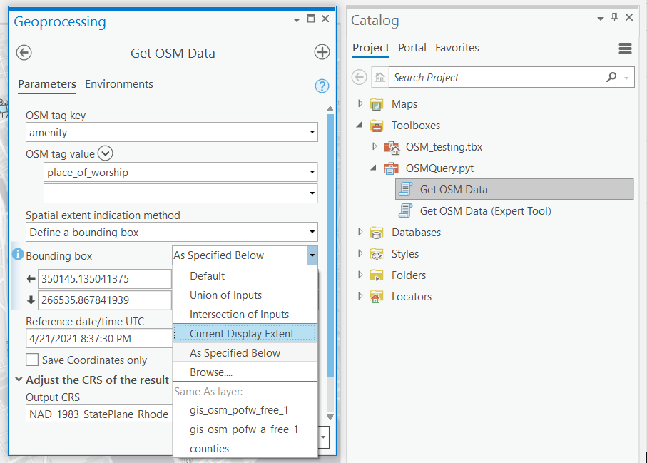 OpenStreetMap Data with ArcGIS Pro and QGIS | At These Coordinates