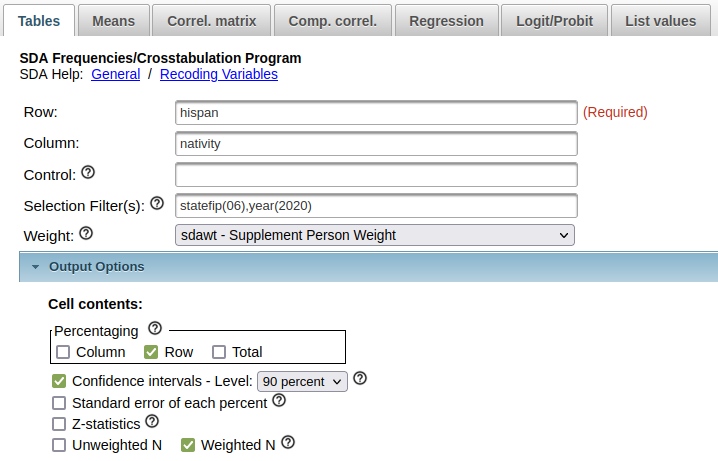 Creating Geographic Estimates with the IPUMS CPS Online Data Analysis ...